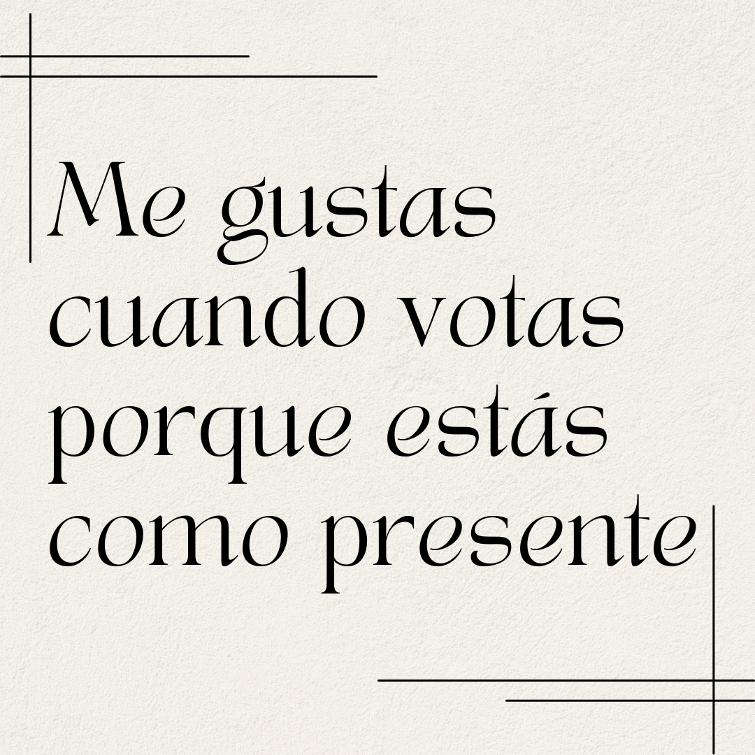 Estás presente - Jaidefinichon